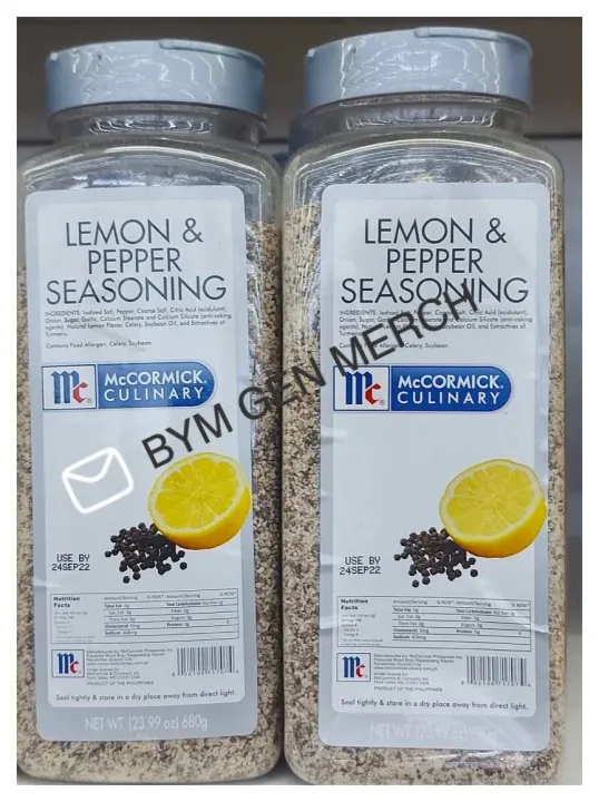Mc Cormick Lemon and Pepper Seasoning 680g | Lazada PH