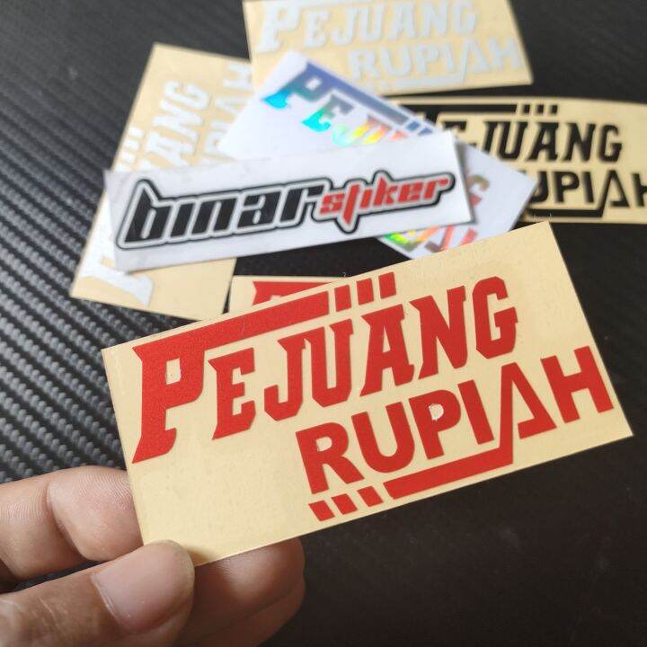 STIKER CUTTING PEJUANG RUPIAH | Lazada Indonesia