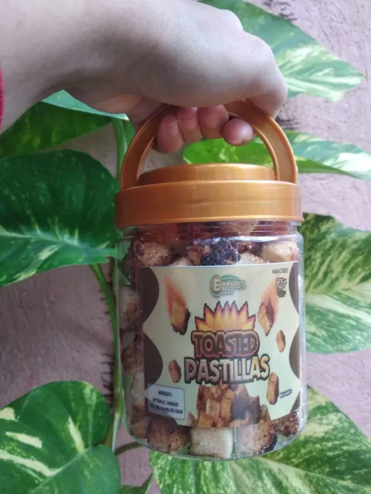 Emmalou's Best Toasted Pastillas 1/2 KILO, 110pcs per jar | Lazada PH