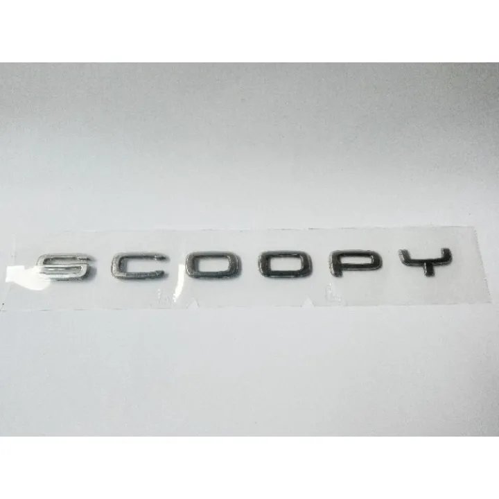 emblem scoopy k2f original logo scoopy new th 2021 sampai 2022 | Lazada ...