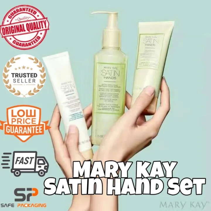 MARY KAY White Tea & Citrus Satin Hands🍵 Pampering Set | Lazada