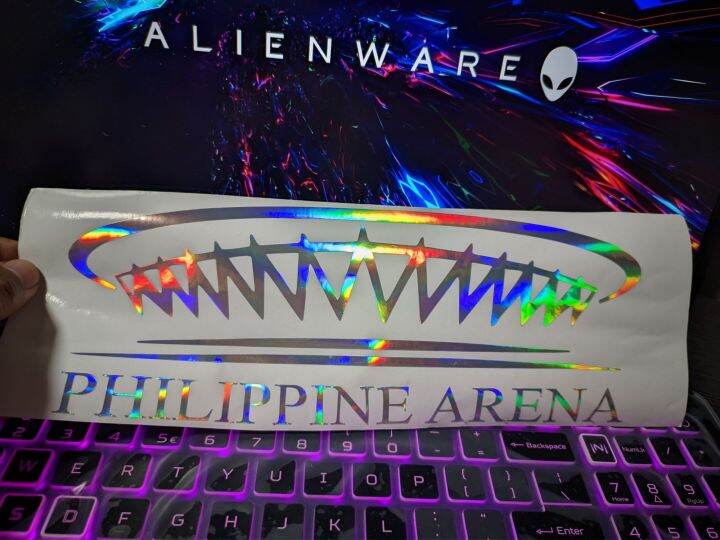 Holographic Philippine Arena Car window decal | Lazada PH