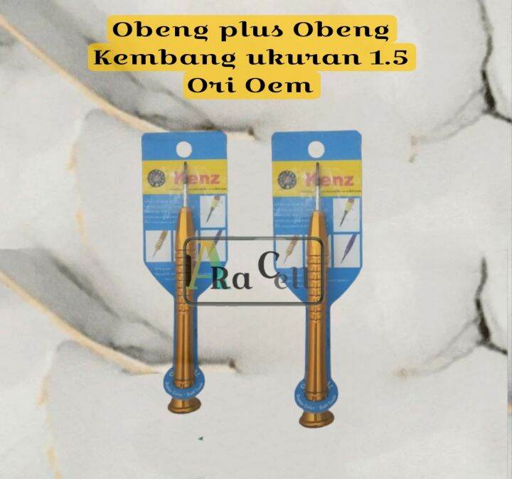 Obeng plus Obeng Kembang ukuran 1.5 Ori Oem | Lazada Indonesia