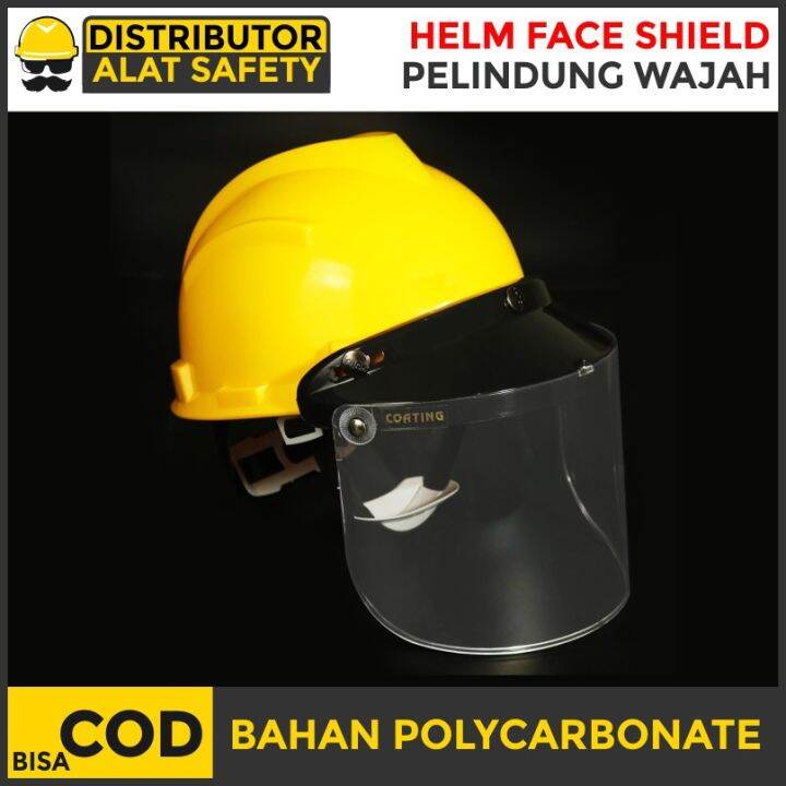 HELM APD/HELM BUAT KESEHATAN/BUAT PROYEK SET KACA | Lazada Indonesia