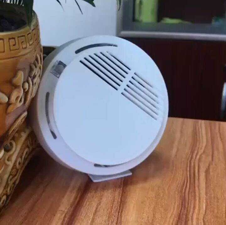 Smoke Detector Alat Alarm Pendeteksi Asap Sensor Kebakaran | Lazada ...