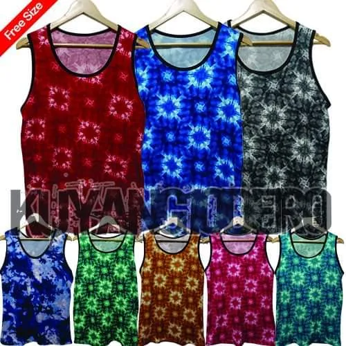sando tie-dye with line per 60 pc assorted | Lazada PH