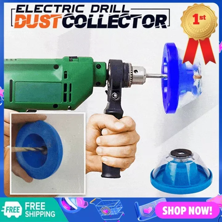 【24H Fast Enginedrill ฝาครอบกันฝุ่นสว่านพลาสติก Ash Collector ค้อนกัน ...