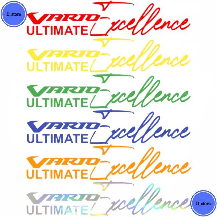 stiker cutting vario ultimate exellence | Lazada Indonesia
