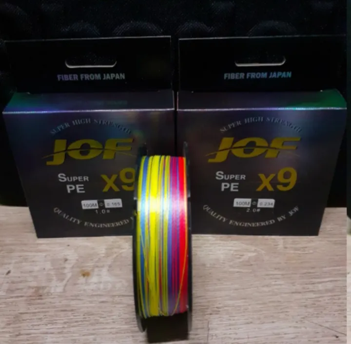 สาย pe.jof ถัก9 ยาว 100.m | Lazada.co.th