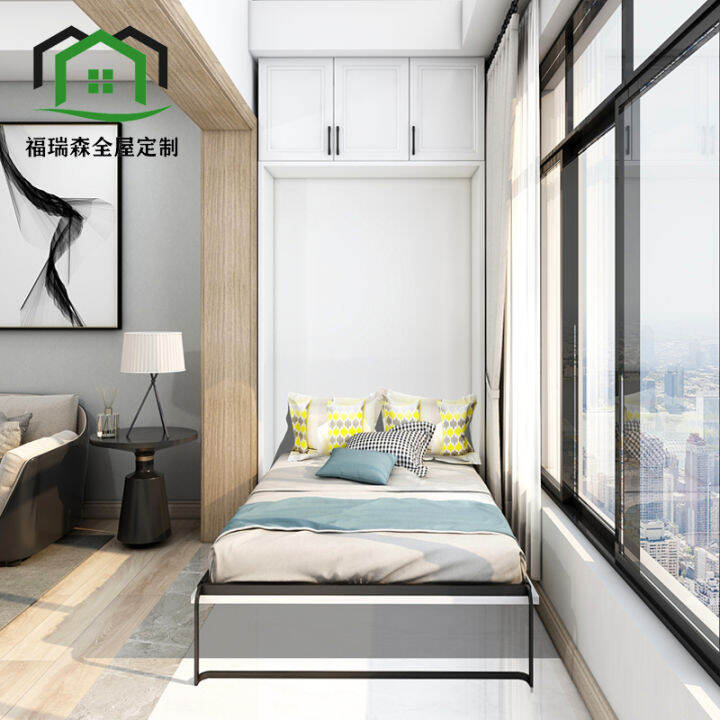 Invisible Bed Wardrobe Integrated Multifunctional Tatami Bed Wall Bed ...