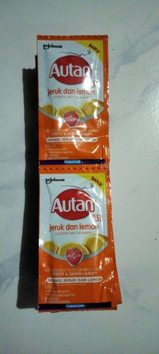 Autan Jeruk Lemon Sachet Isi 12pc | Lazada Indonesia