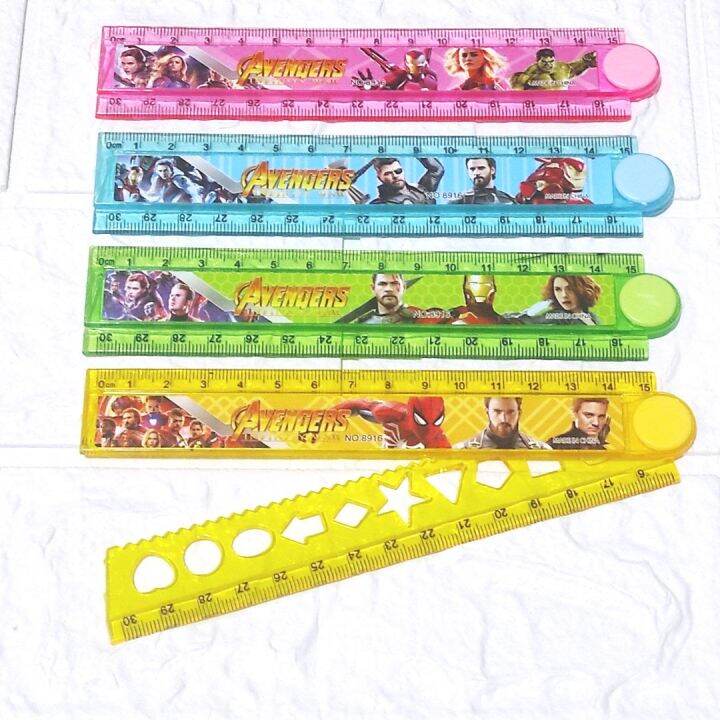 (1 buah) Penggaris Lipat - Mistar Lipat - Ruler - Penggaris Lucu ...