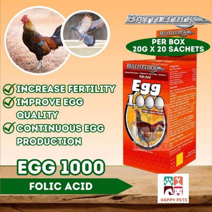 Egg 1000 20g X 20 sachets PER BOX | Lazada PH