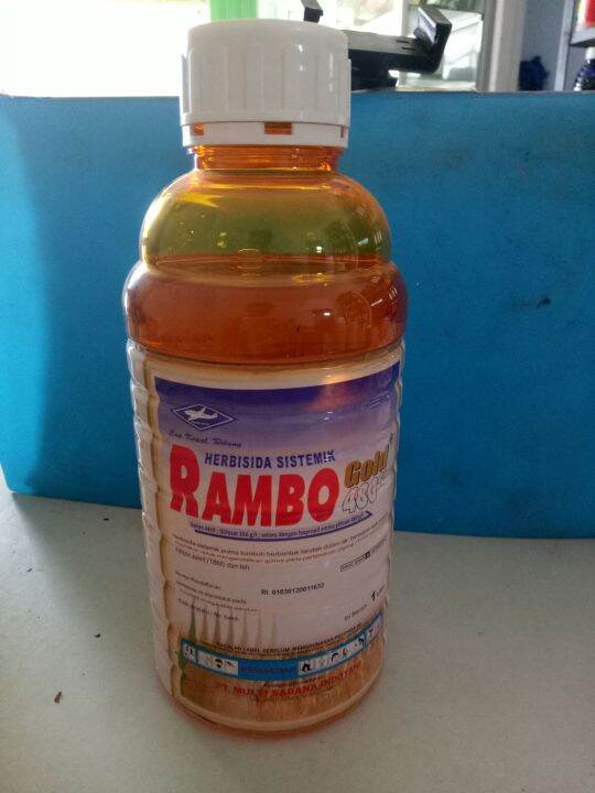 Herbisida sistemik Rambo basmi rumput liar isi 1 liter | Lazada Indonesia