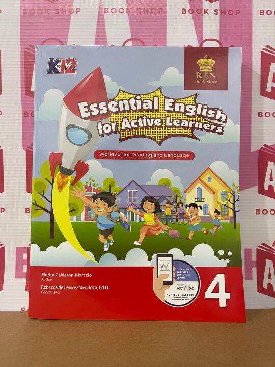 AUTHENTIC Grade 4 Kto12 Essential English for Active Learners Worktext ...