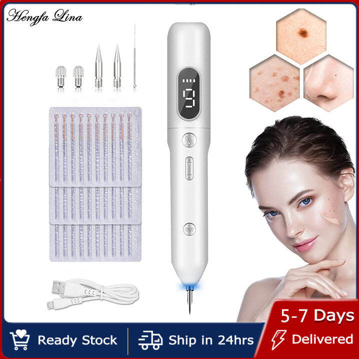 Hengfa Lina Upgrade Mole Remover Pen Portable Skin Tag Remover Pen with ...