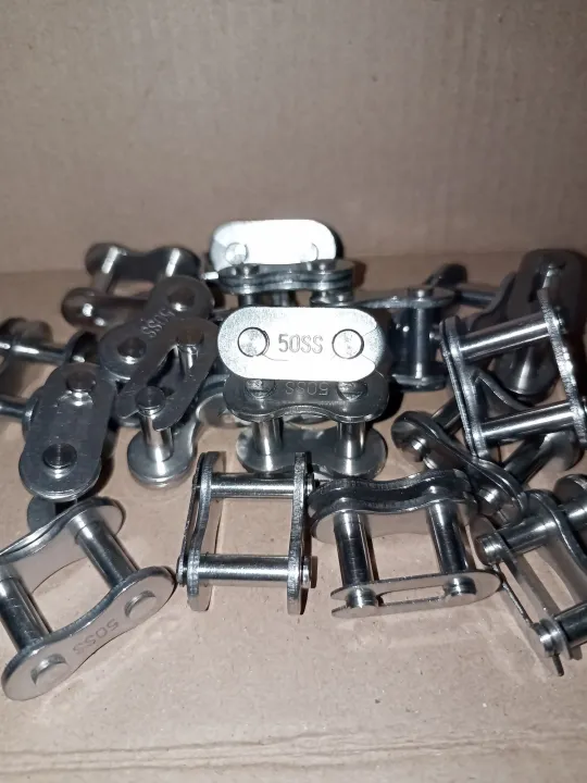 sambungan rantai stainless 50 -1 Cl 50-1 connecting link ss 50-1 msk ...