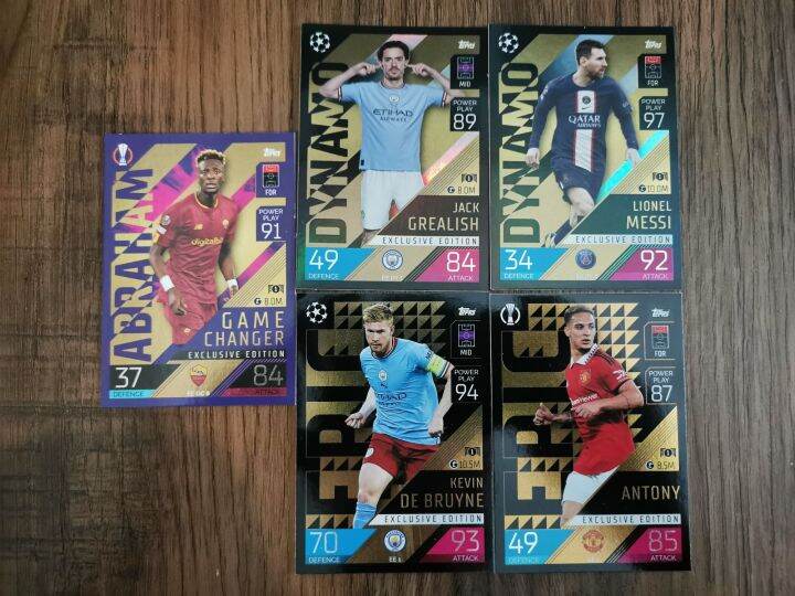 Topps Match Attax UCL 2022/23 Game Changer, Dynamo & Epic Limited ...