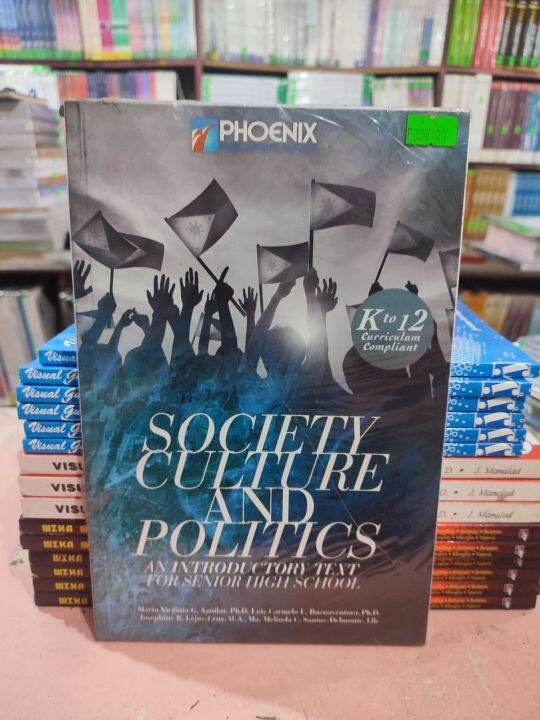 Society Culture and Politics for Senior High School by Phoenix | Lazada PH