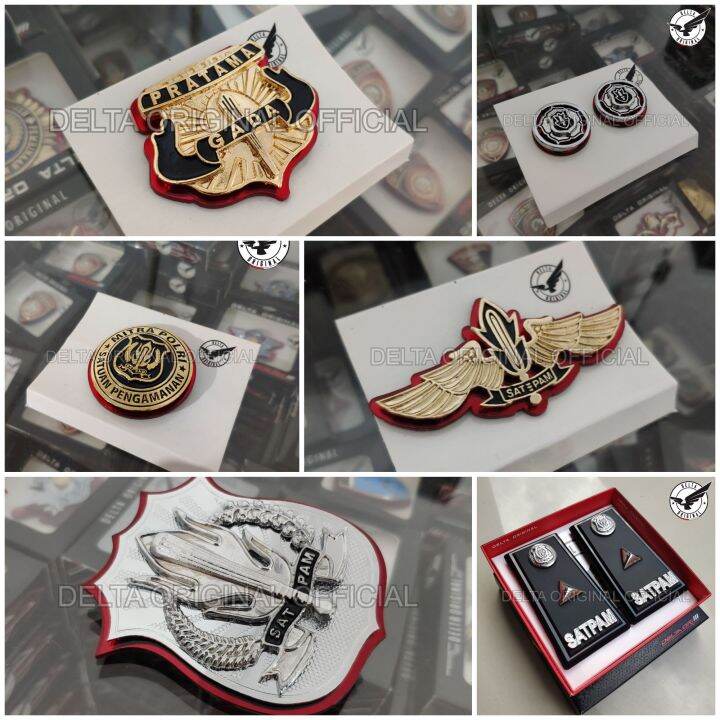 PIN GADA PRATAMA WING SATPAM MONOGRAM SATPAM PANGKAT SATPAM KEWENANGAN ...