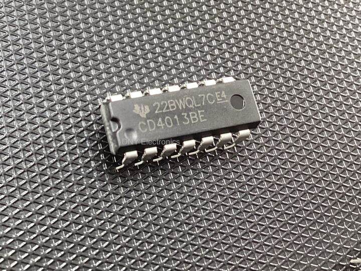 CD4013BE CD4013 CD4013B TC4013 4013BE DIP-14 CMOS Dual D-Type Flip-Flop | Lazada.co.th