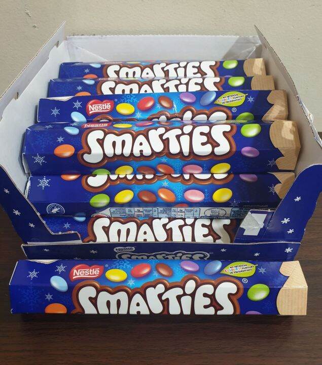 SMARTIES Milk Chocolate Giant Tube 120g | UK | Lazada PH
