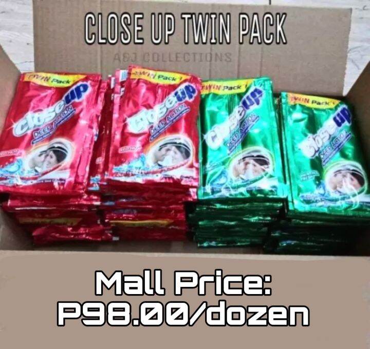 1 DOZEN CLOSE-UP TWIN PACK | Lazada PH