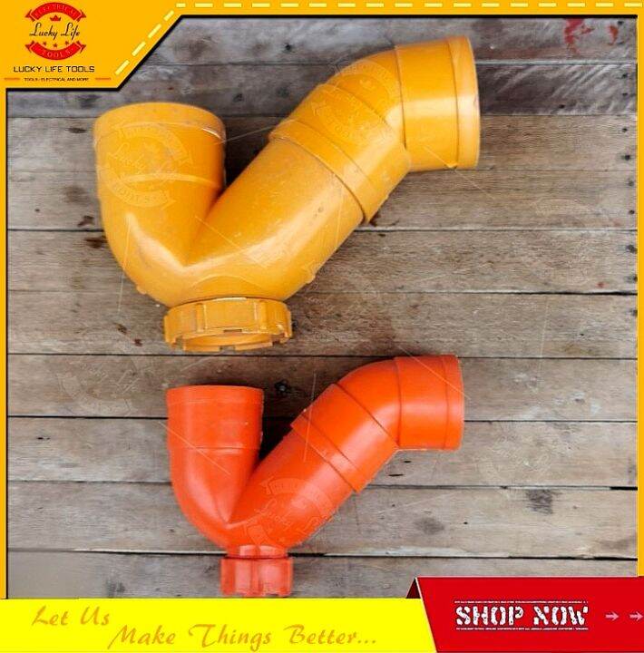 Pvc orange ordinary pipe fittings P-Trap 2" 3" | Lazada PH