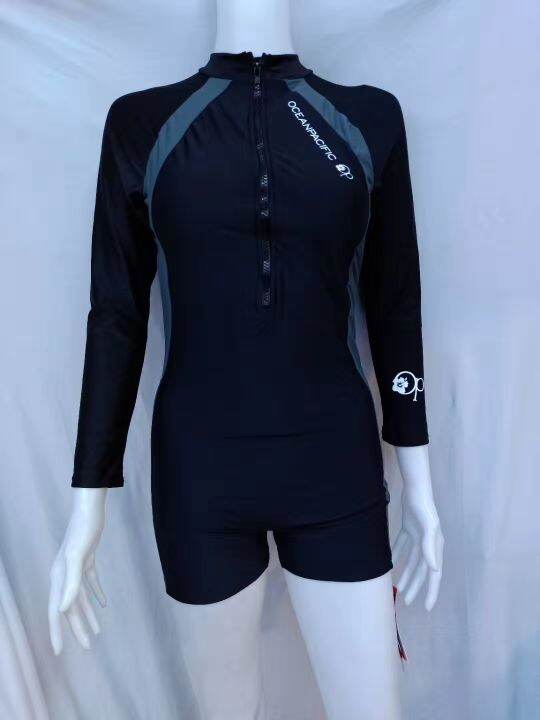 OP RASH GUARD ONE PIECE | Lazada PH