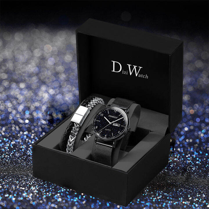 Ultra-Thin Youth Internet Celebrity Starry Watch Male Junior High ...