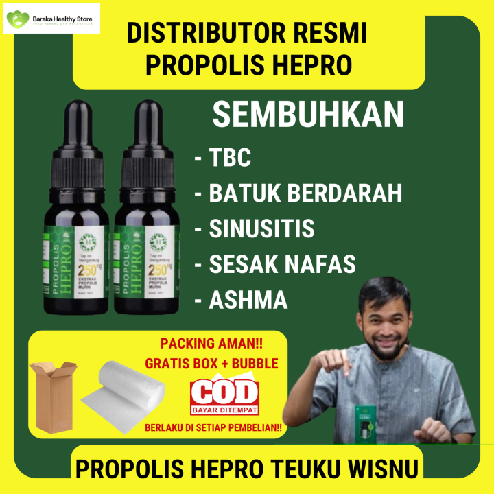 Propolis Hepro Obat Sesak Nafas, TBC, Batuk Menahun, Asma, Sinusitis ...