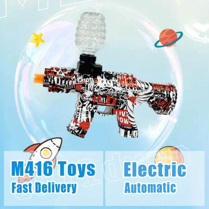 GBB Gel electric guns baril toy Splatter Ball Guns automatic Water Bead ...