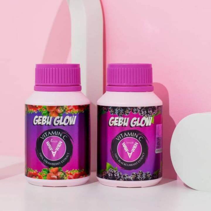 GEBU GLOW WAWAWIN VITAMIN C 100% ORIGINAL STRAWBERRY | Lazada