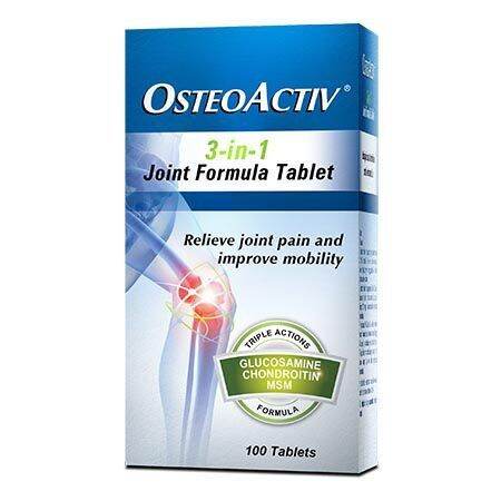 OSTEOACTIV 3-IN-1 JOINT FORMULA TABLETS 100S | Lazada