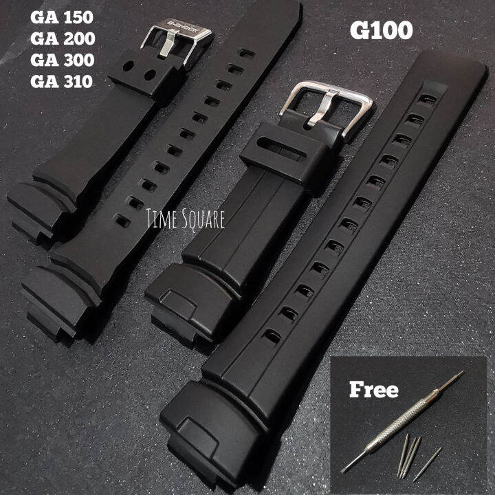 G Shock Strap Replacemet G100 GA150 GA200 GA300 GA310 Gshock | Lazada PH