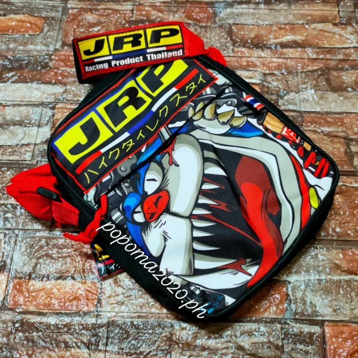 7x9" JRP Thailand x Pinas Red Strap Scary Angry Doraemon Sling ...