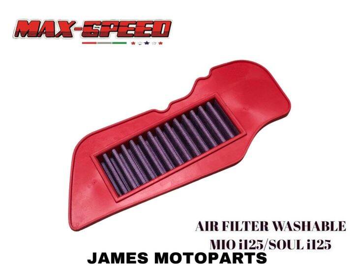 Air Filter Washable Mio i125/Soul i125 | Lazada PH