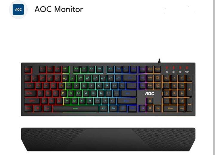 Aoc Gaming Keyboard GK200 Black | Lazada.co.th
