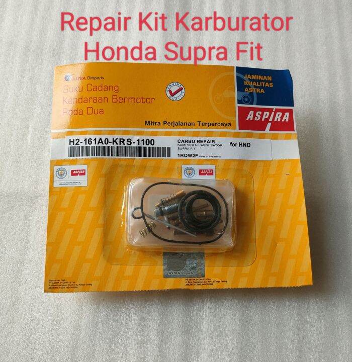 Repair Kit Karburator Honda Supra Fit Merk Aspira | Lazada Indonesia