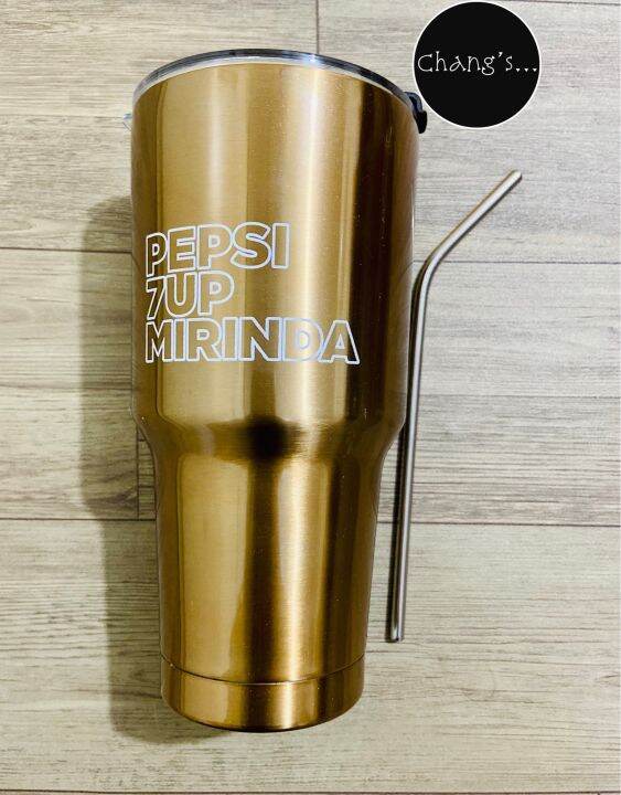 Ly Pepsi chính hãng 900ml kèm ống hút Chang's Food | Lazada.vn