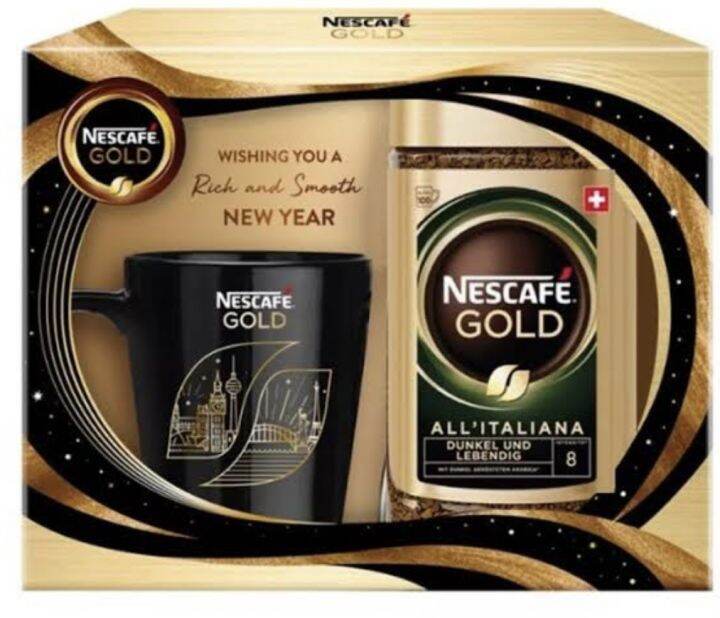 Gift Set Nescafe Gold All’Italiana / กิ๊ฟเซ็ท เนสกาแฟ โกลด์ ออล อิตา ...