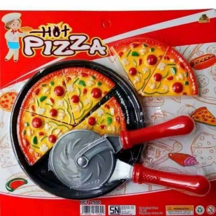 Mainan Anak Pizza Potong Hot Pizza Set OCT 2500 | Lazada Indonesia
