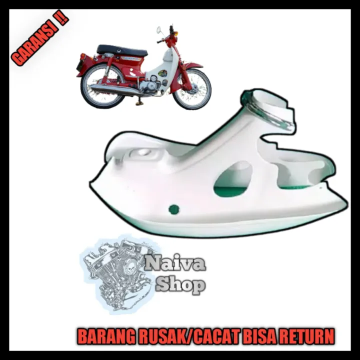 SAYAP DEK TENGAH LEGSIL HONDA C70 SET TUTUP FILTER + BANDO BAHAN TEBAL ...