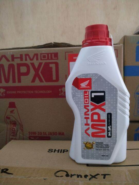 AHM OLI MPX 1 800ML ORIGINAL. SESUAI UNTUK MOTOR BEBEK HONDA | Lazada ...