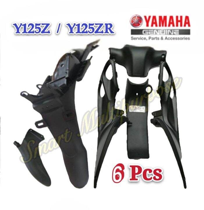 Yamaha Y125Z/125ZR Inner Cover Set (Black) | Lazada