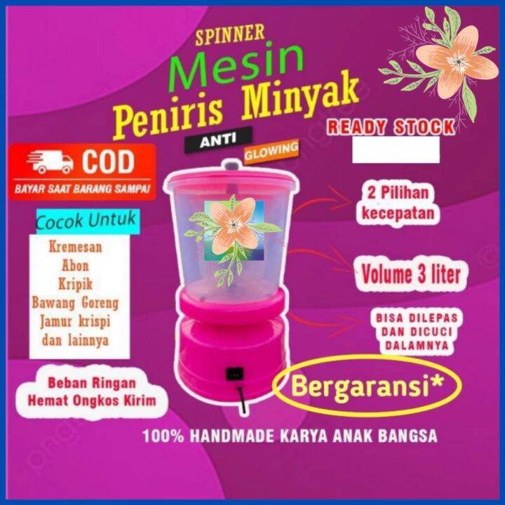 Spiner peniris minyak mesin pengering gorengan spinner peniris minyak ...