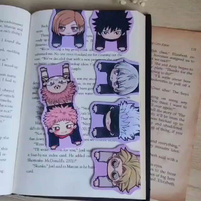 Jujutsu Kaisen Magnetic Bookmarks | Lazada PH