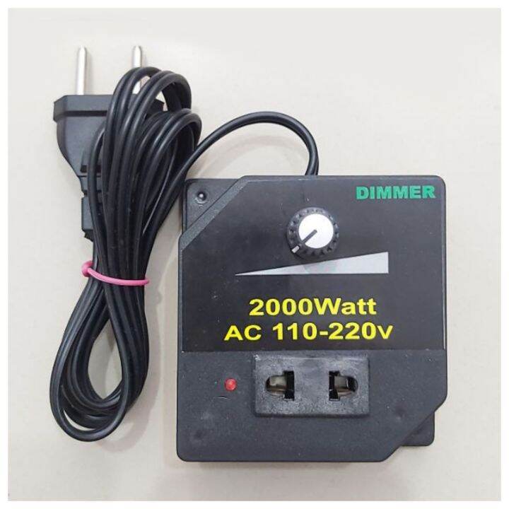 Dimmer 2000 watt + potensio 1 Lubang Stop Kontak | Lazada Indonesia
