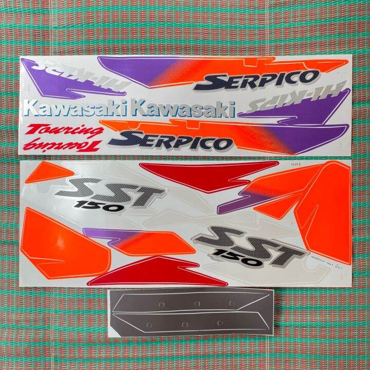 สติ๊กเกอร์ KR/SERPICO/VICTOR | Lazada.co.th