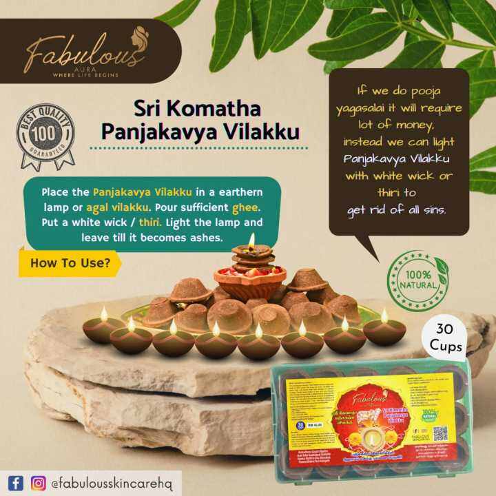 Fabulous Sri Komatha Homam Kootu Panjakavya Vilakku | Lazada